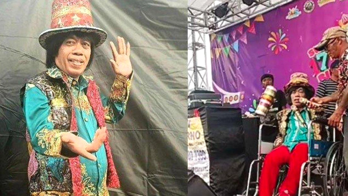 Pak Tarno, Pesulap Tetap Tampil di Warakas Meski Kursi Roda | Bisik.id