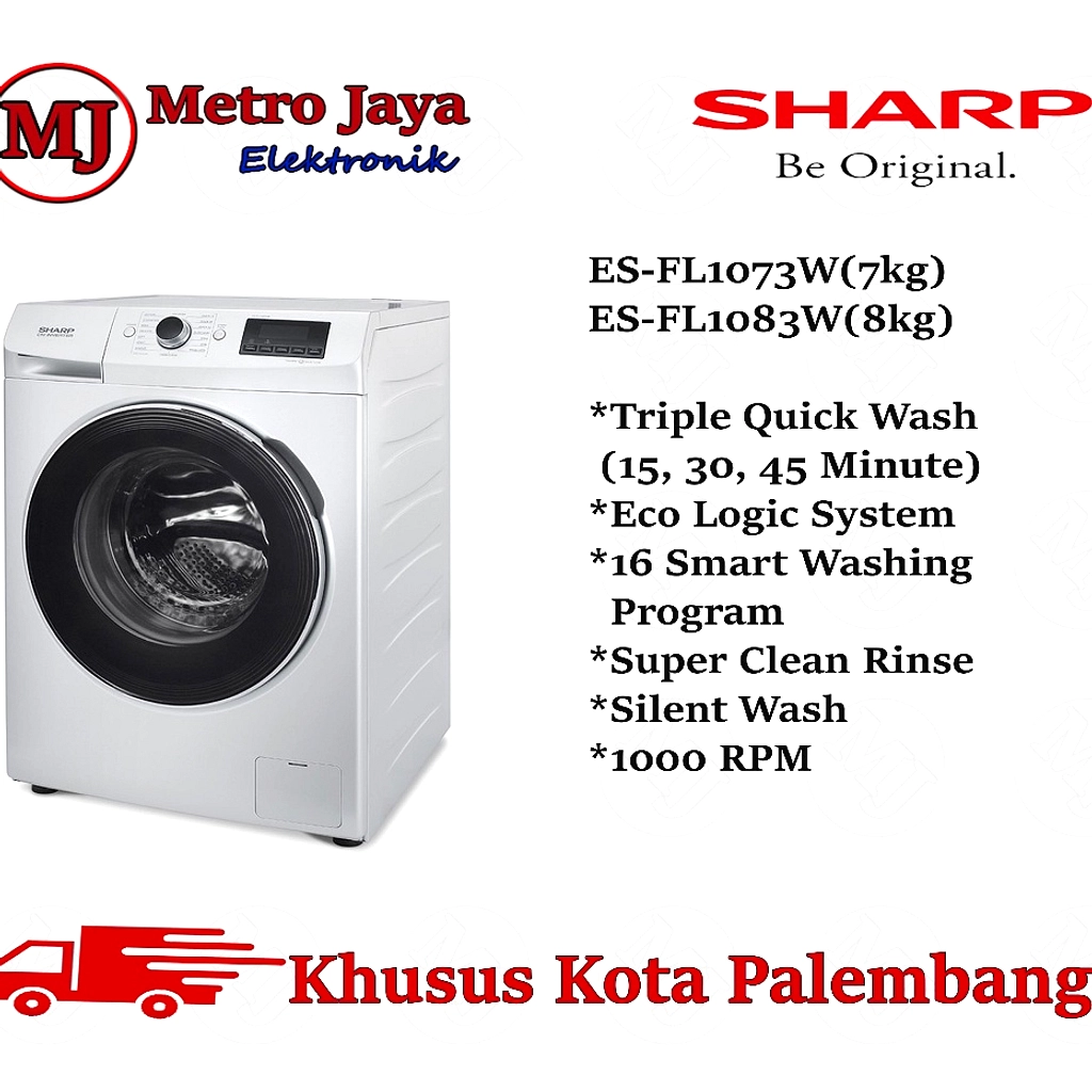 Transmart Full Day Sale: Diskon Mesin Cuci Sharp 7kg | Bisik.id
